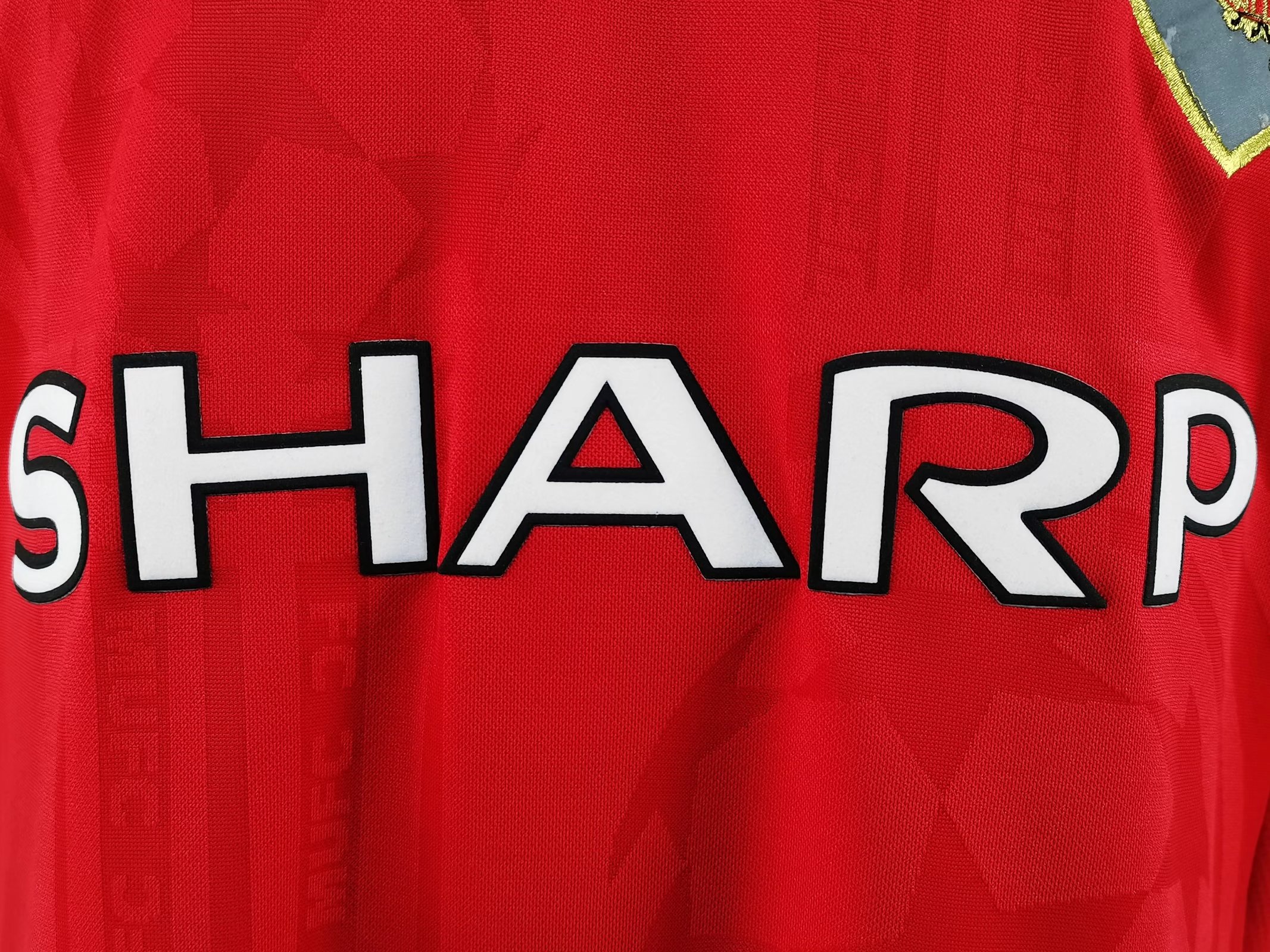 Retro 1997-99 Manchester United European Home Kit – sanbaer
