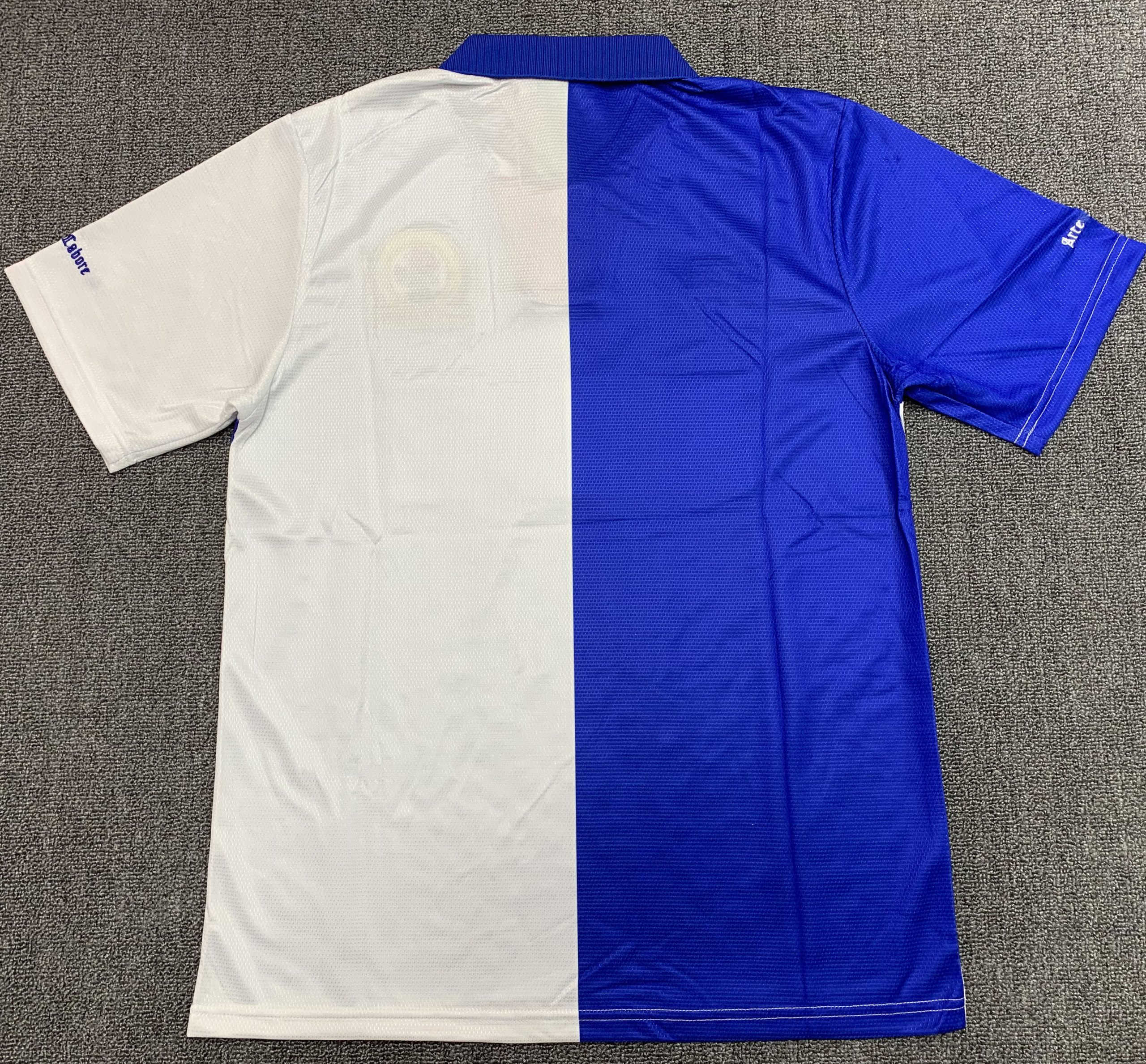 Retro 1994-95 Blackburn Rovers Home Kit – sanbaer