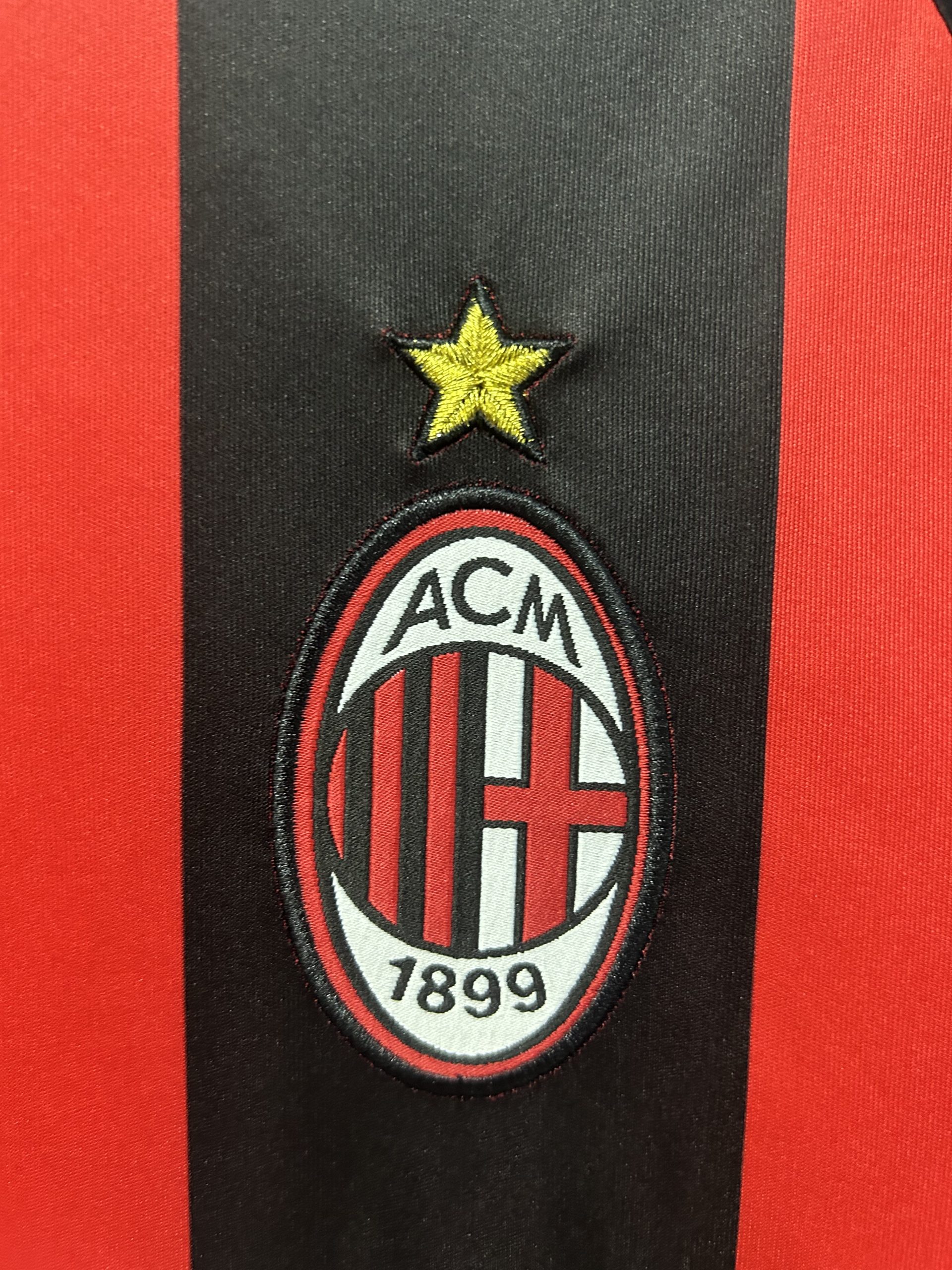 Retro 2008-09 AC Milan Home Kit – sanbaer