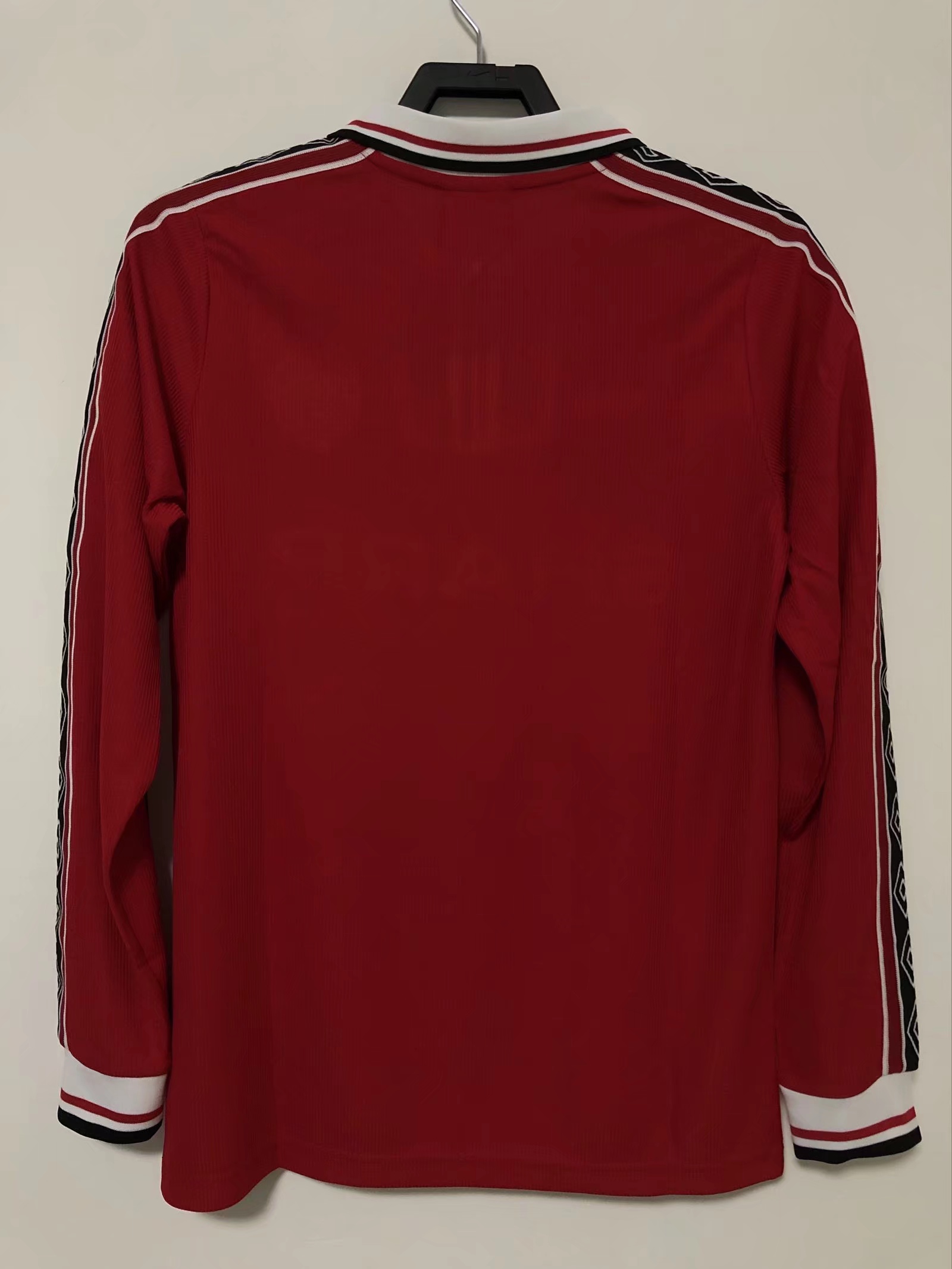 Retro 1998-99 Manchester United Home Long Sleeve Kit – sanbaer