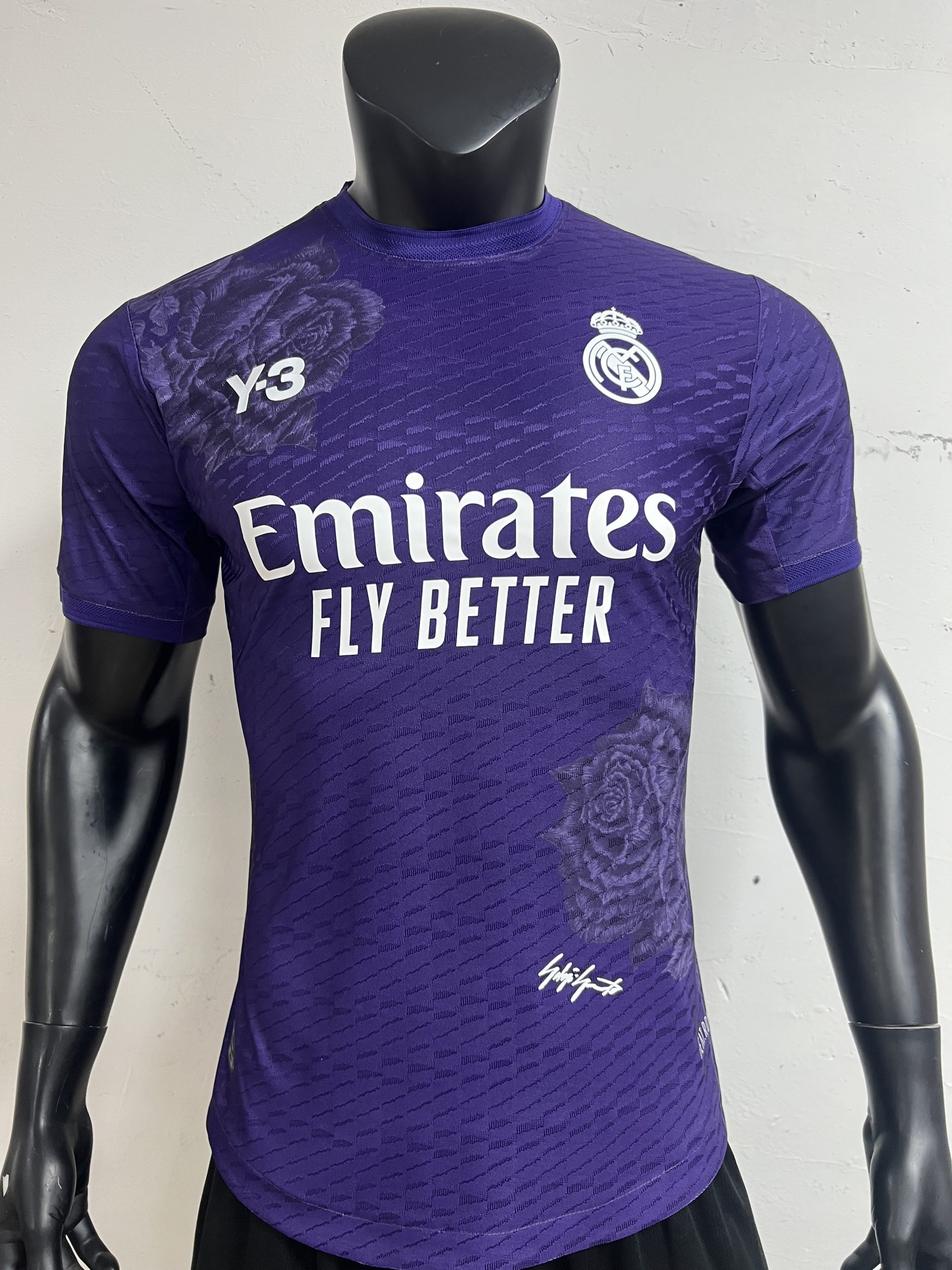 Retro 2024-25 Real Madrid Purple Y3 Kit – sanbaer